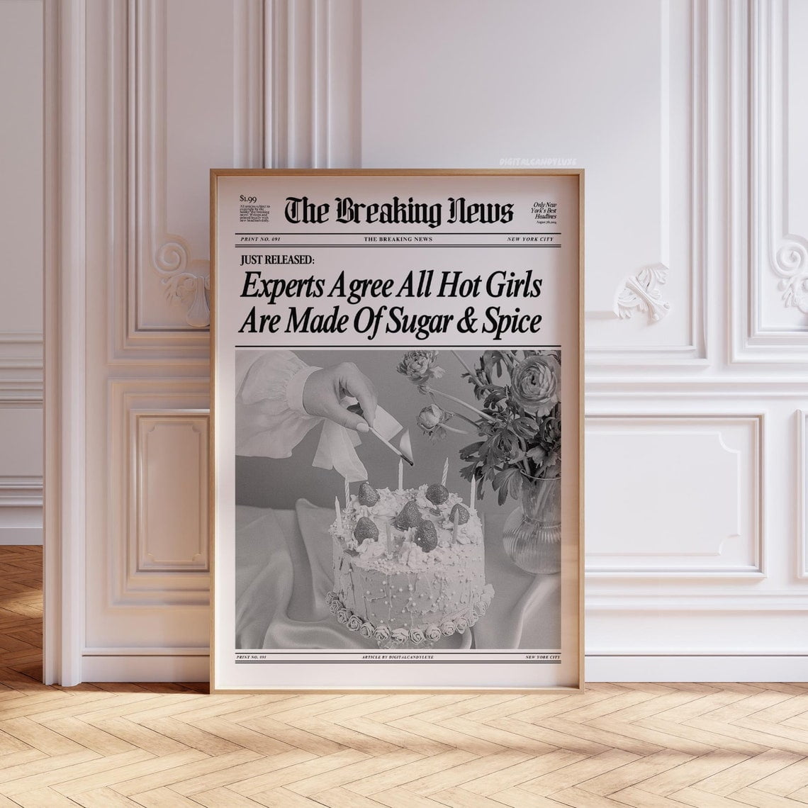 Kna Prints - Newspaper Prints Trendy Wall Art News Art Digital Prints ...