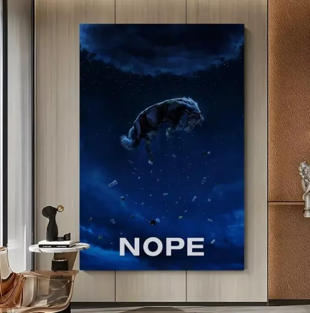 Kna Prints - Nope Poster For Home Decor, Living Room, Bedroom, Office ...