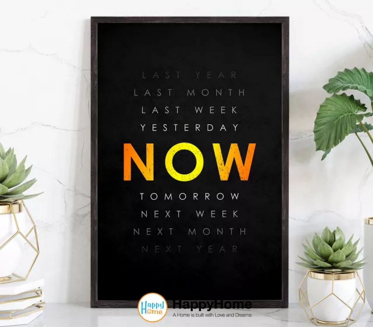Kna Prints - Now Motivational Quotes Inspirational Wall Art Office ...