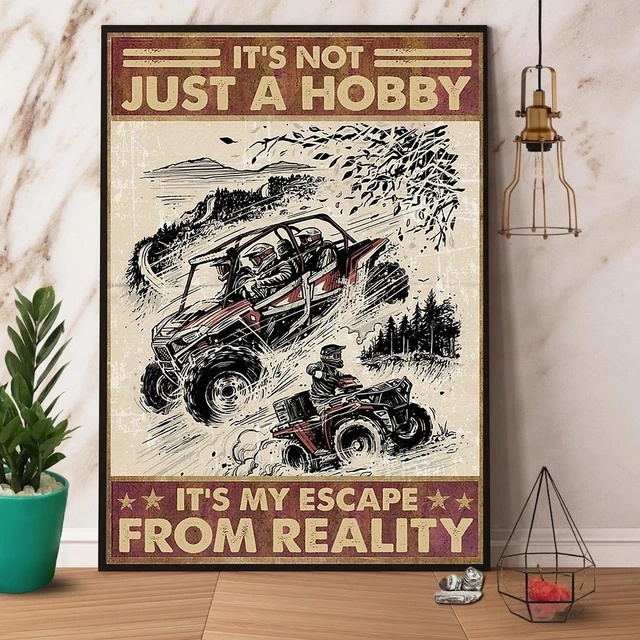 Kna Prints - Off Road It'S Not Just A Hobby Paper Postere Wall Art ...