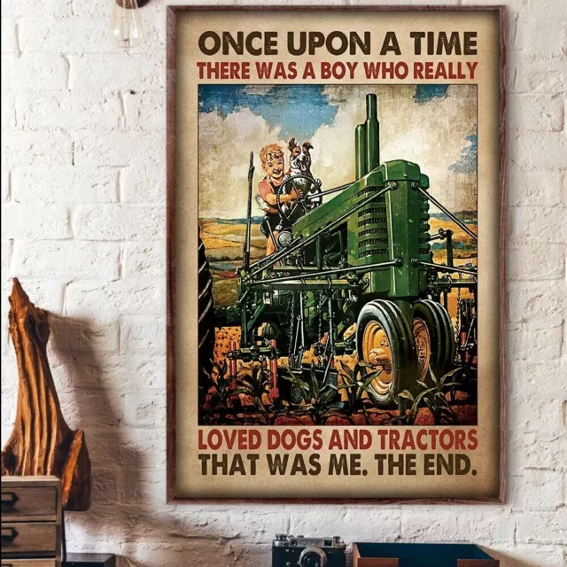 Kna Prints - Once Upon A Time There Was A Boy Who Really Loved Dogs And ...