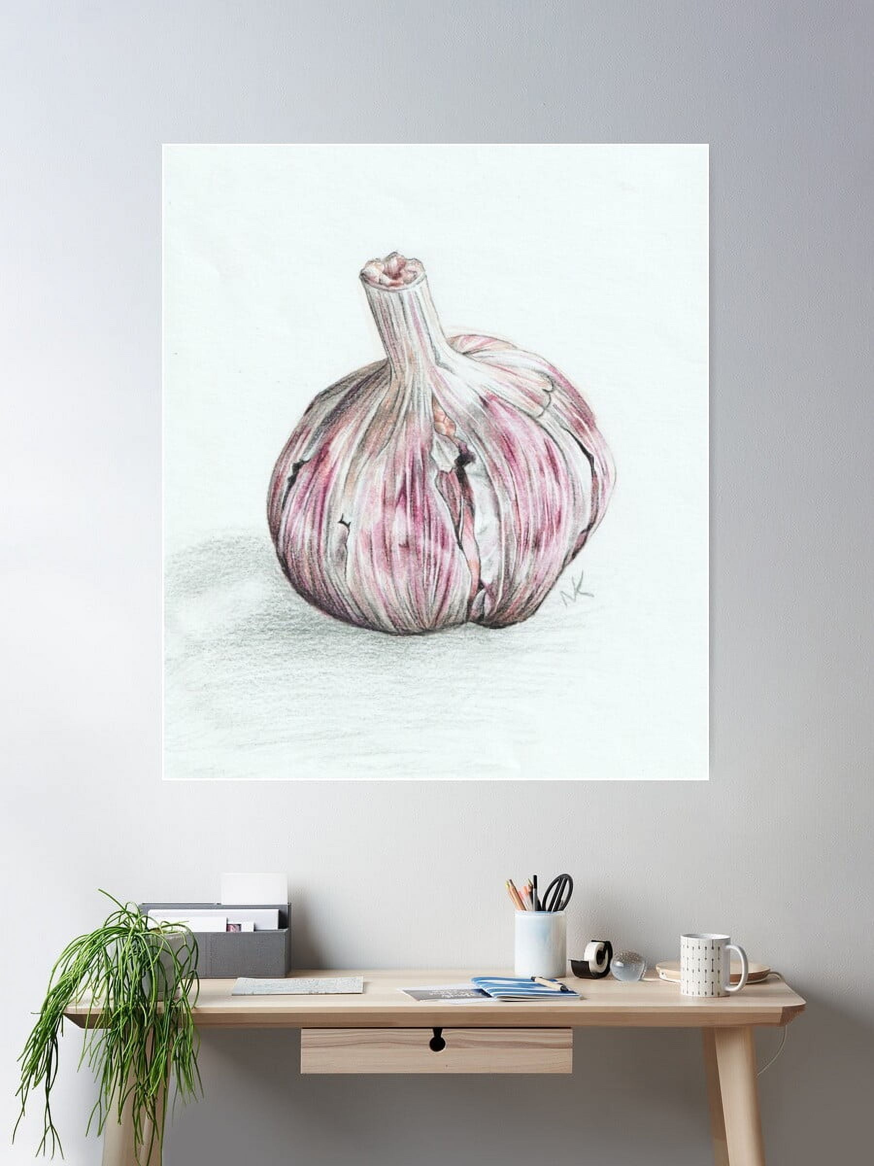 Kna Prints - Onion Poster Wall Art, Modern Wall Decor For Living Room ...