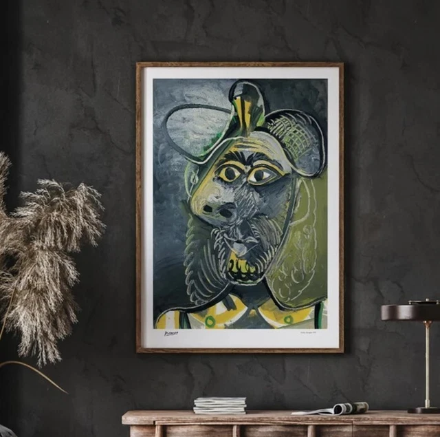 Kna Prints - Pablo Picasso, Buste, Mougins 1971, Wall Art, Surrealism ...