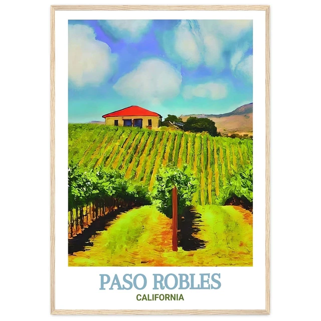 Kna Prints - Paso Robles Art Collection Paso Robles Vineyards And ...