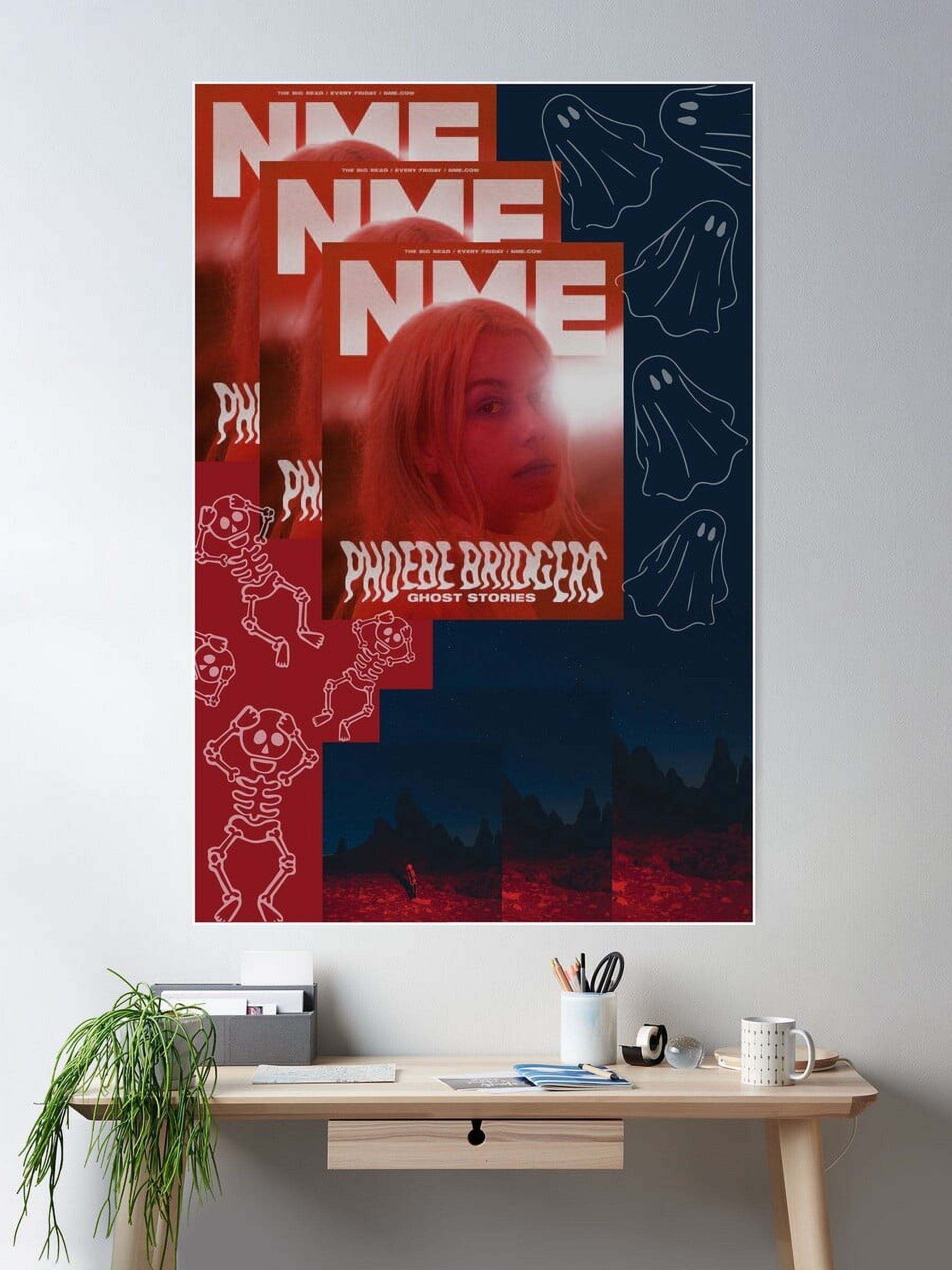 Kna Prints - Phoebe Bridgers Ghosts And Skeletons - Punisher Poster ...