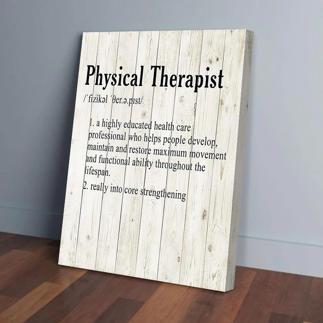 Kna Prints - Physical Therapist Poster, Prints Wall Art Print For Home ...