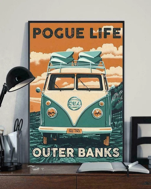 Kna Prints - Pogue Life Poster, Outer Banks Poster Outer Banks Pogue ...