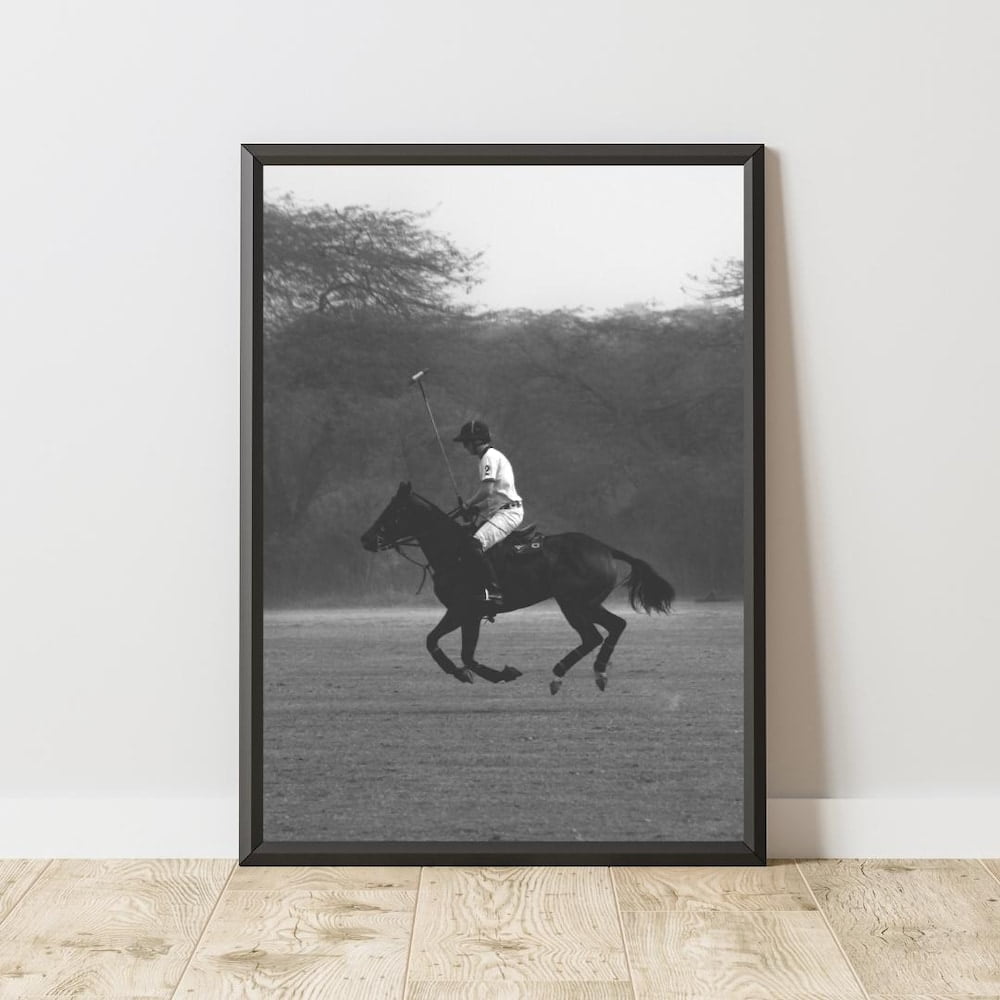 Kna Prints - Polo Poster, Polo Print, Polo Wall Art, Sports Poster ...