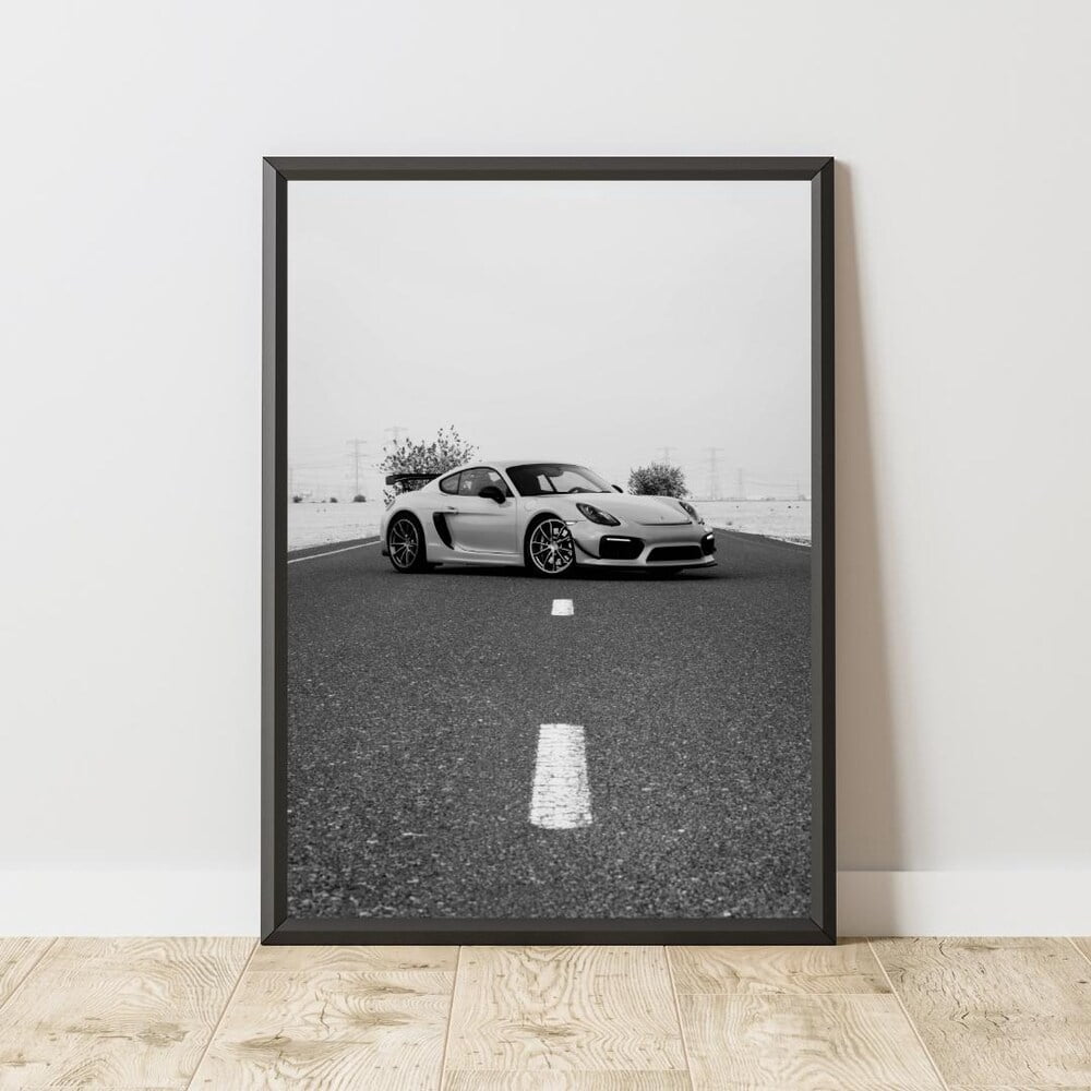Kna Prints - Porsche Cayman Poster, Porsche Print, Porsche Wall Art ...