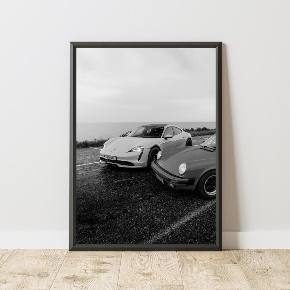 Kna Prints - Porsche Poster, Porsche Taycan Poster, Porsche Print ...