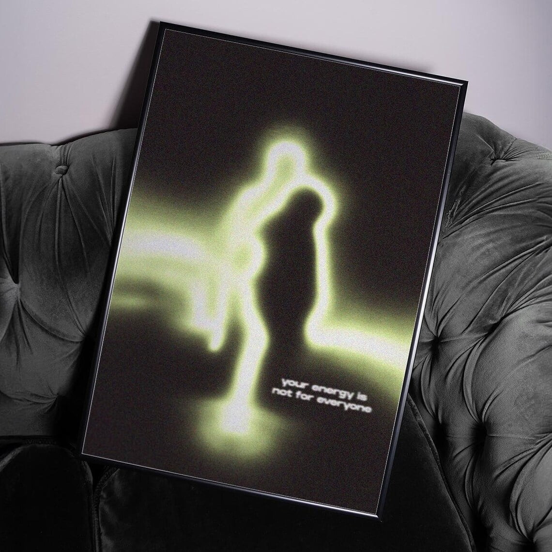Kna Prints - Positive Energy Poster, Spiritual Poster, Gradient Prints ...