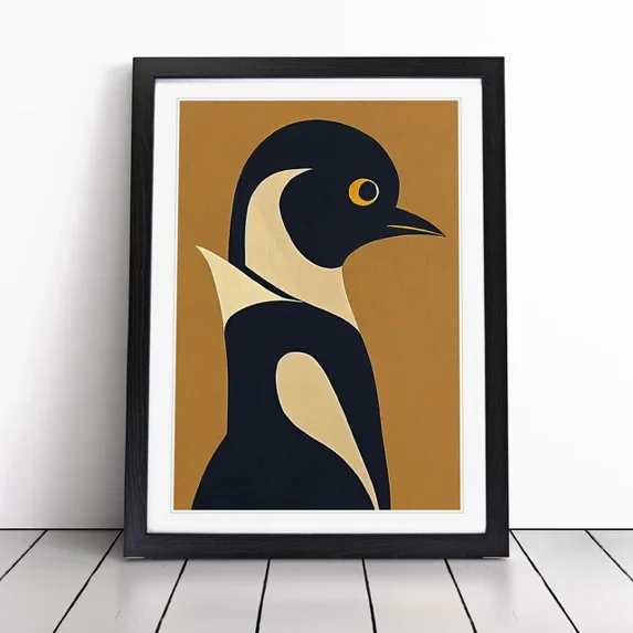 Kna Prints - Poster Abstract Penguin No.4 Picture Poster Decor ...