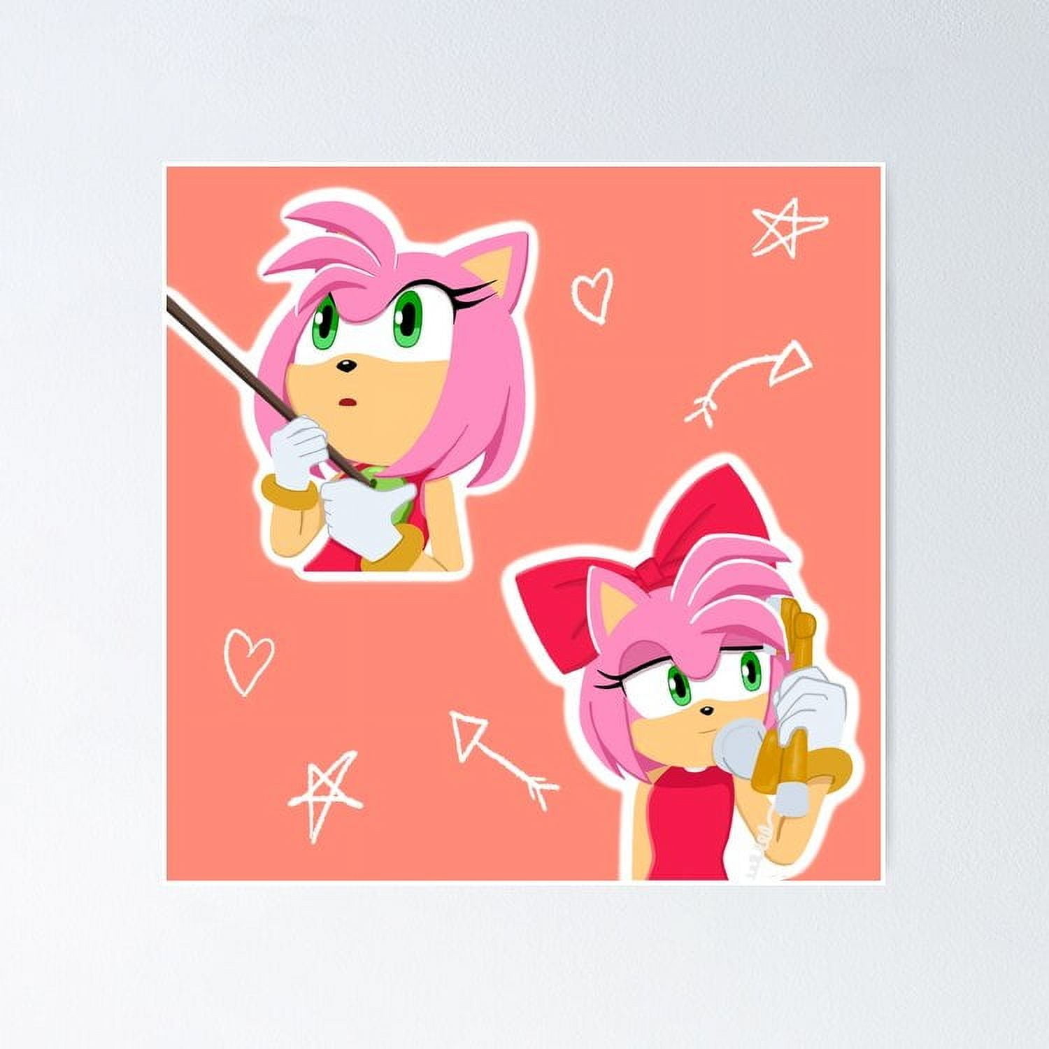 Kna Prints - Poster Amy Rose: Heart Attack, UNFRAMED-24x36 - Walmart.com