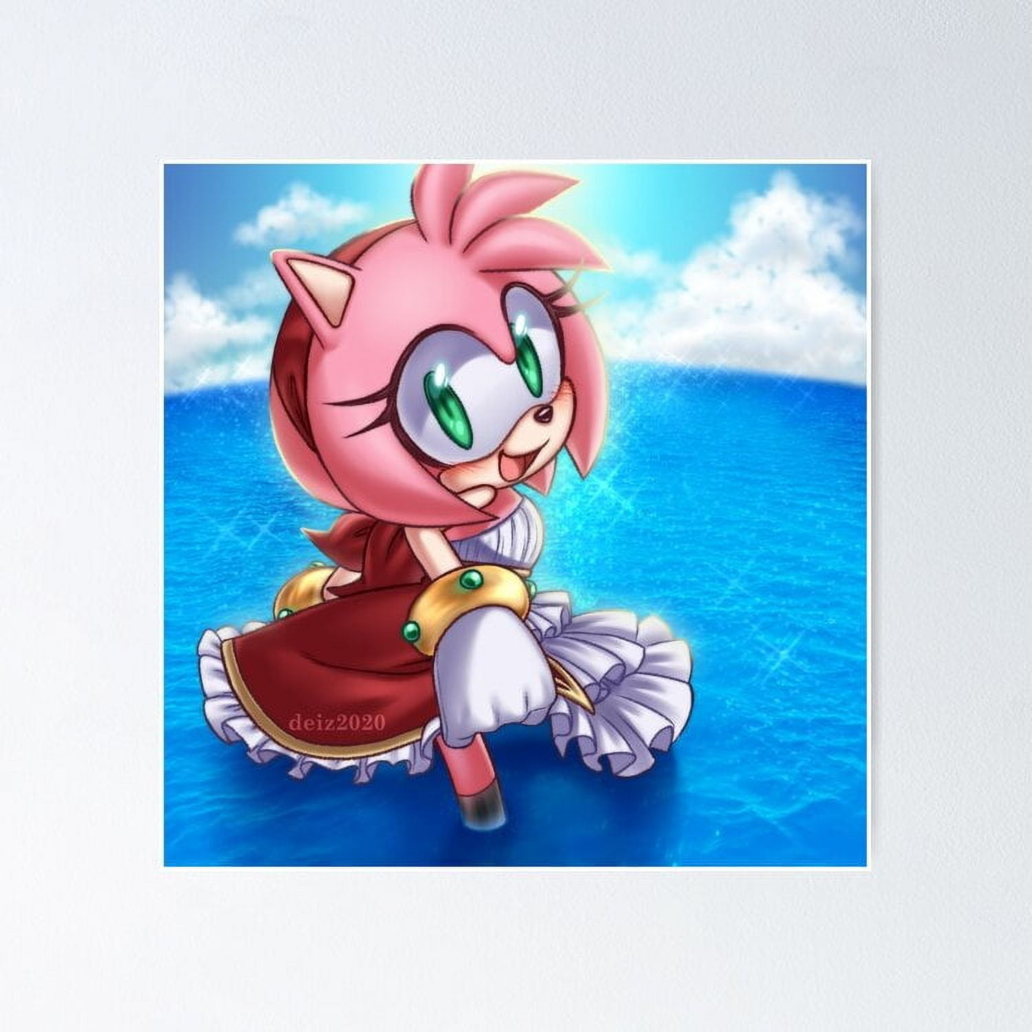 Kna Prints - Poster Amy Rose Pirate, UNFRAMED-16x24 - Walmart.com