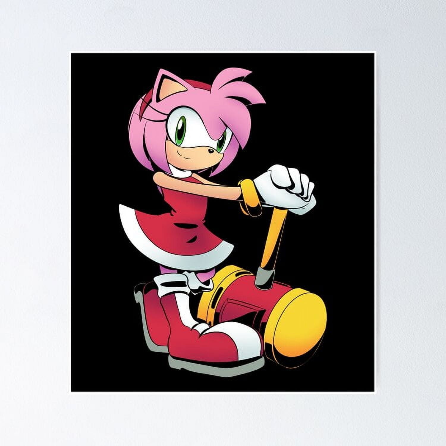 Kna Prints - Poster Amy Rose The Hedgehog, UNFRAMED-24x36 - Walmart.com