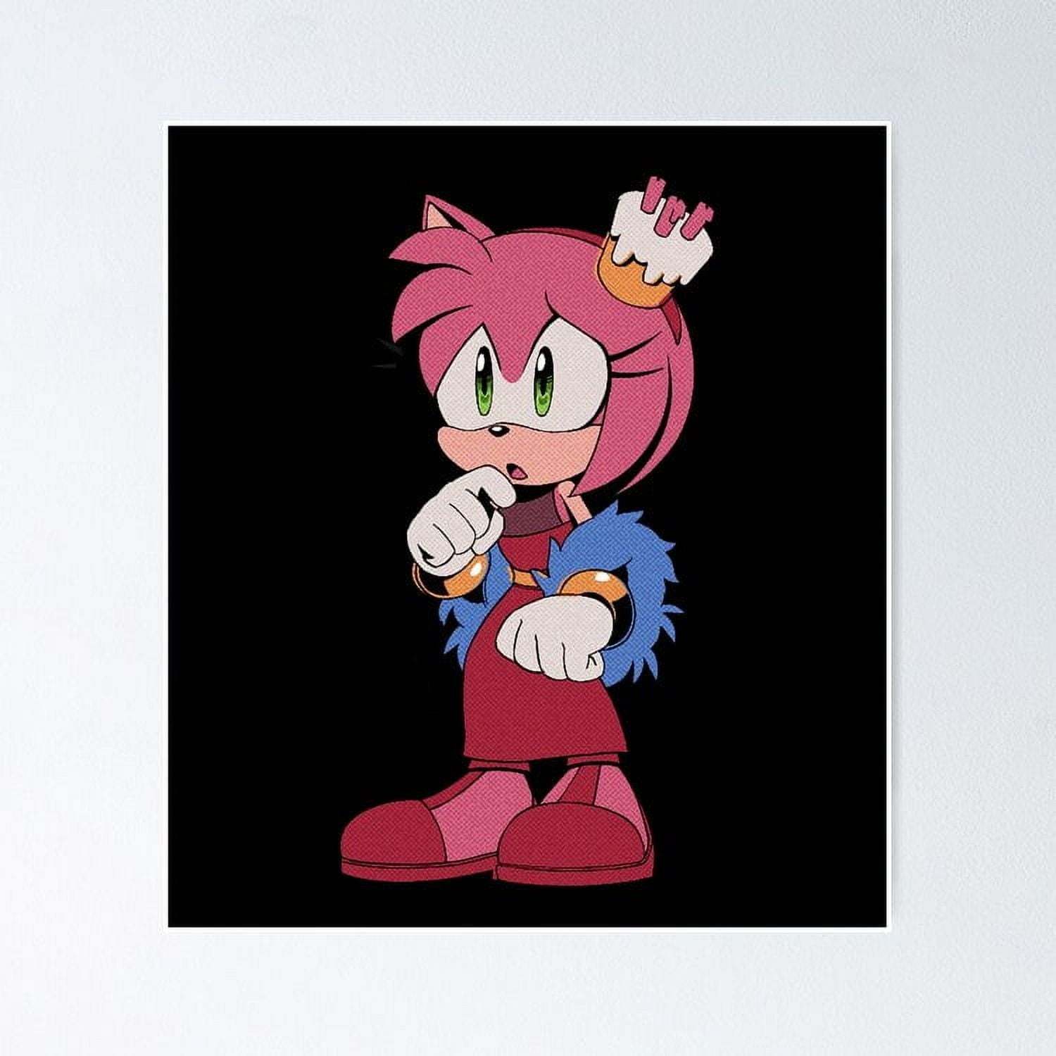Kna Prints - Poster Amy Rose The Hedgehog, UNFRAMED-8x12 - Walmart.com