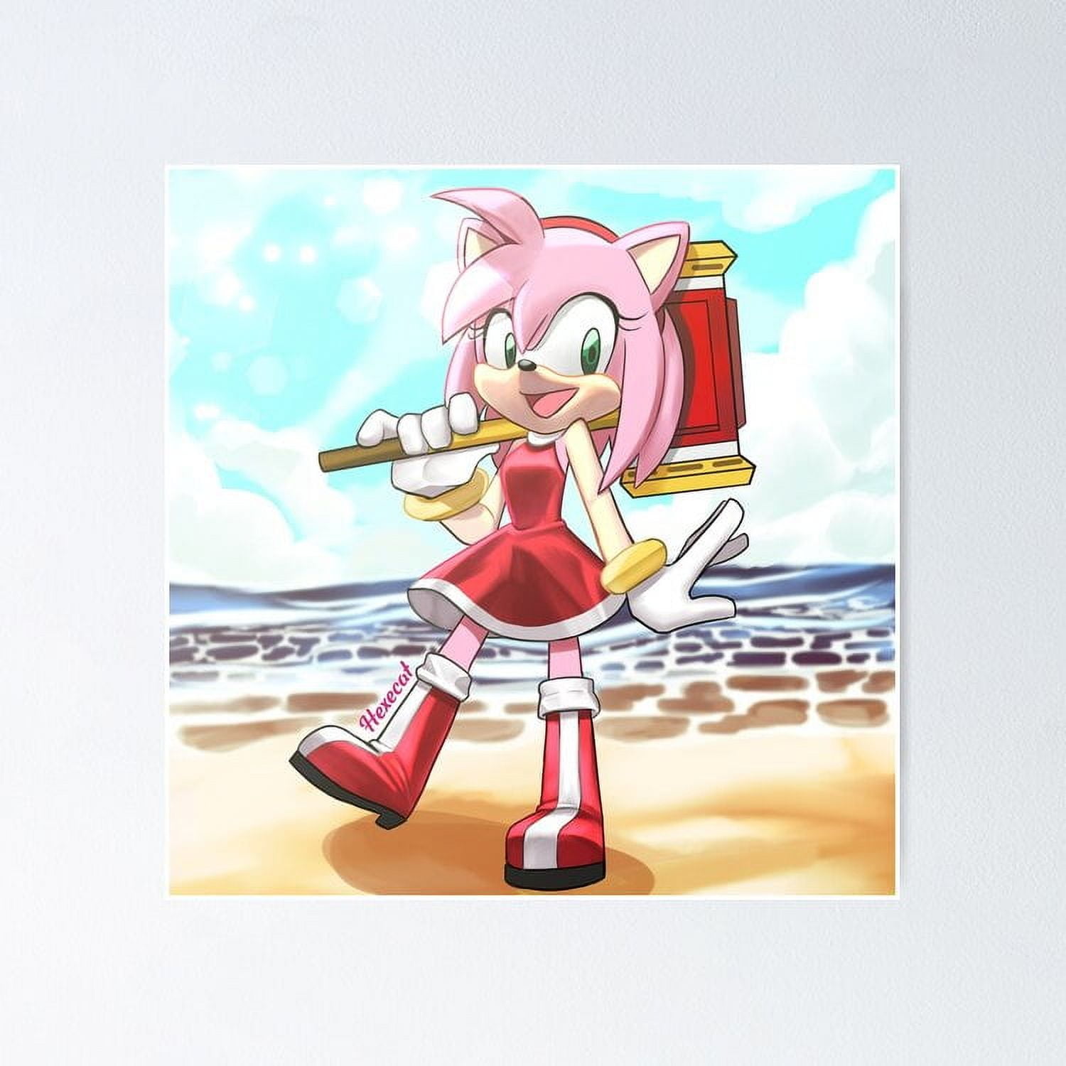 Kna Prints - Poster Amy Rose, UNFRAMED-12x18 - Walmart.com