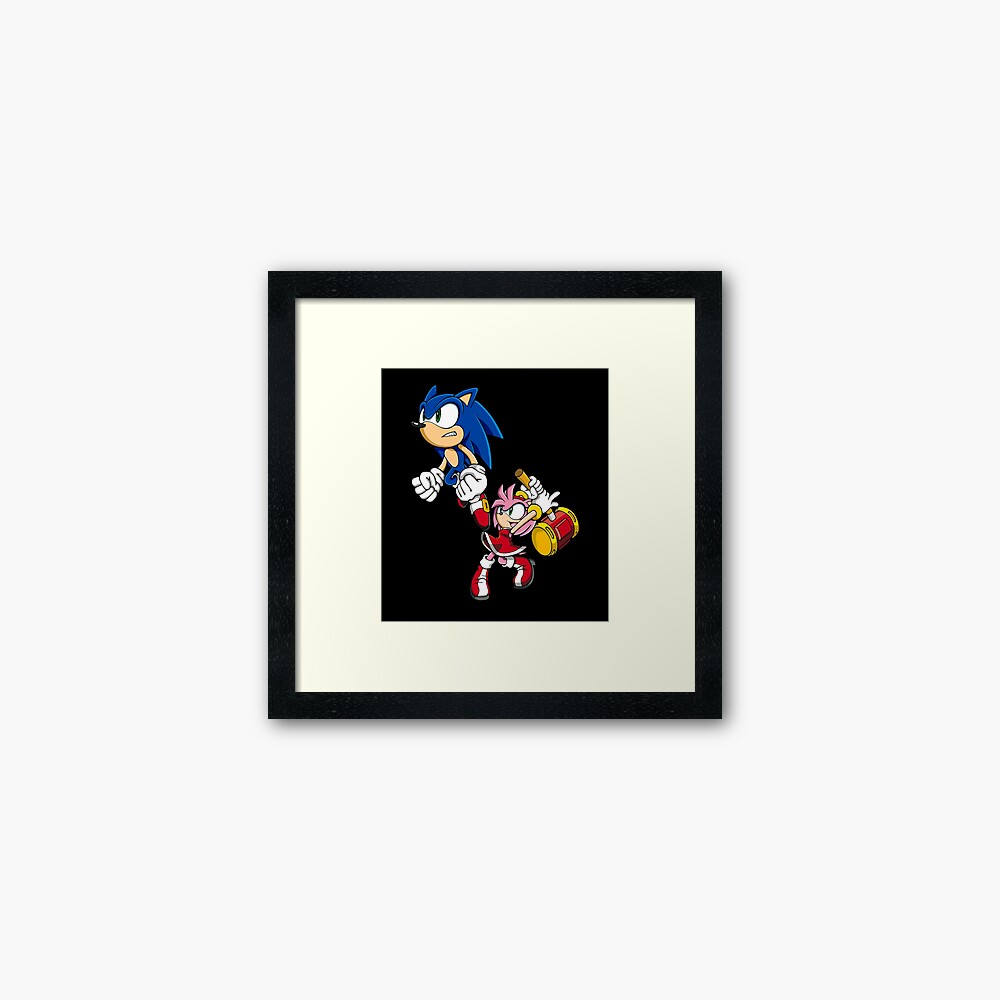 Kna Prints - Poster Amy Rose Y Sonic, UNFRAMED-8x12 - Walmart.com