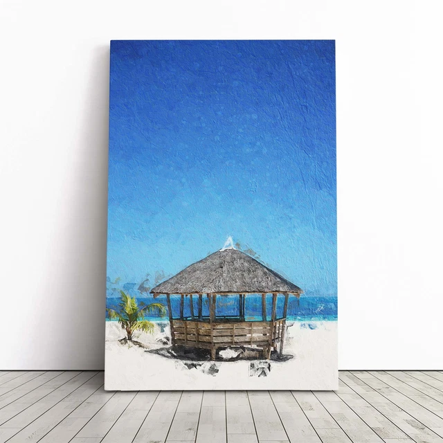 Kna Prints - Poster Beach Hut In Daku Island In The Philippines Decor ...
