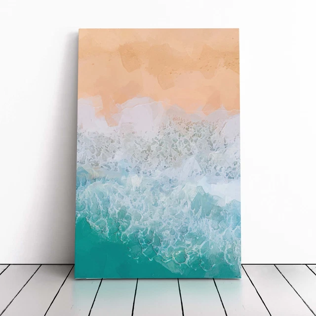 Kna Prints - Poster Beach In Hawaii Abstract Art Seascape Nature Decor ...