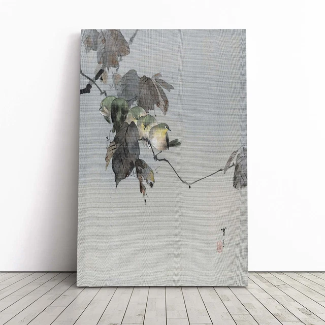 Kna Prints - Poster Birds On A Branch Flowers Asian Watanabe Seitei ...