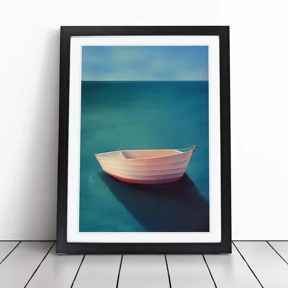Kna Prints - Poster Boat On The Ocean No.2 Picture Poster Decor ...
