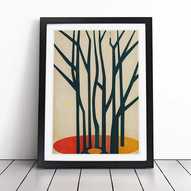 Kna Prints - Poster Bold Abstract Tree No.4 Picture Poster Decor ...