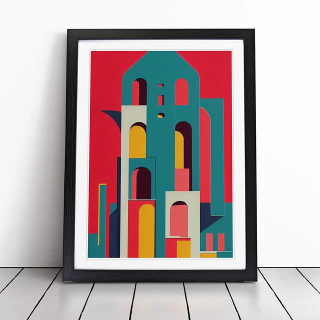 Kna Prints - Poster Bold Architecture No.2 Abstract Picture Poster ...