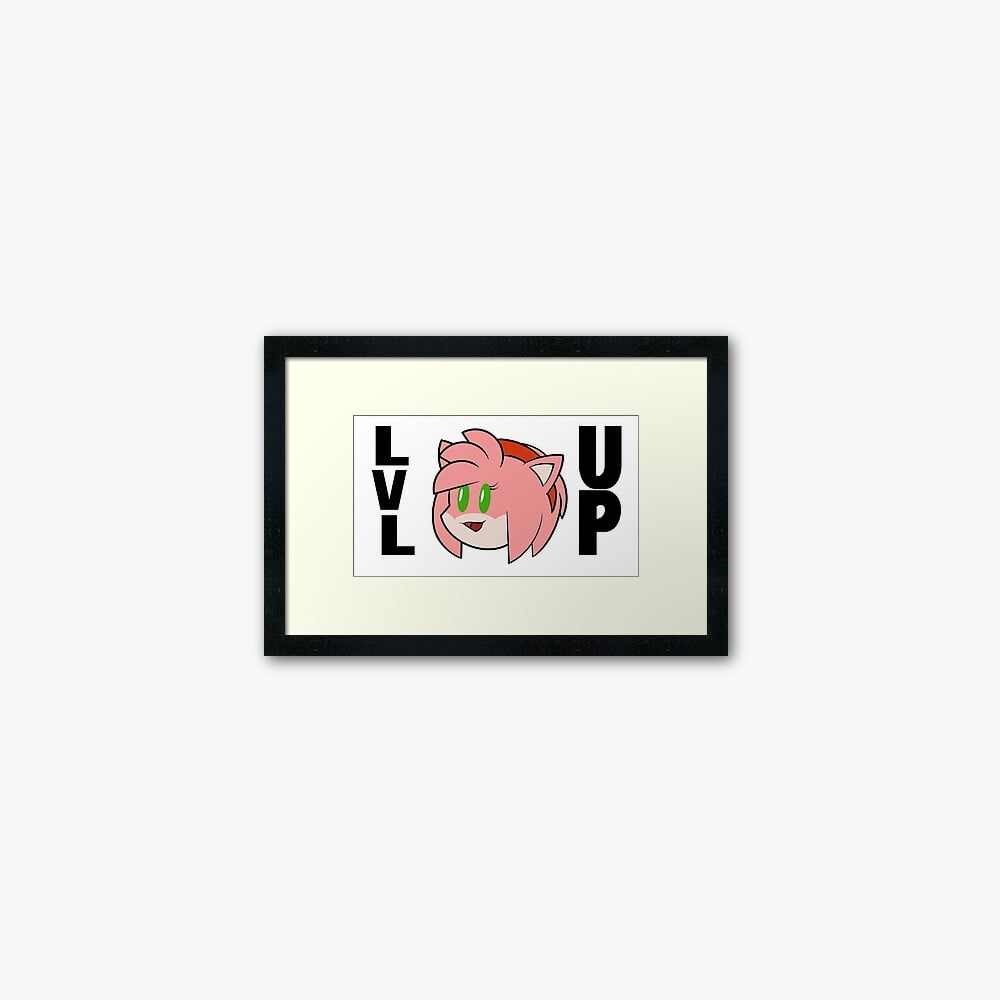 Kna Prints - Poster Chibi Amy Rose Lvl Up, UNFRAMED-8x12 - Walmart.com