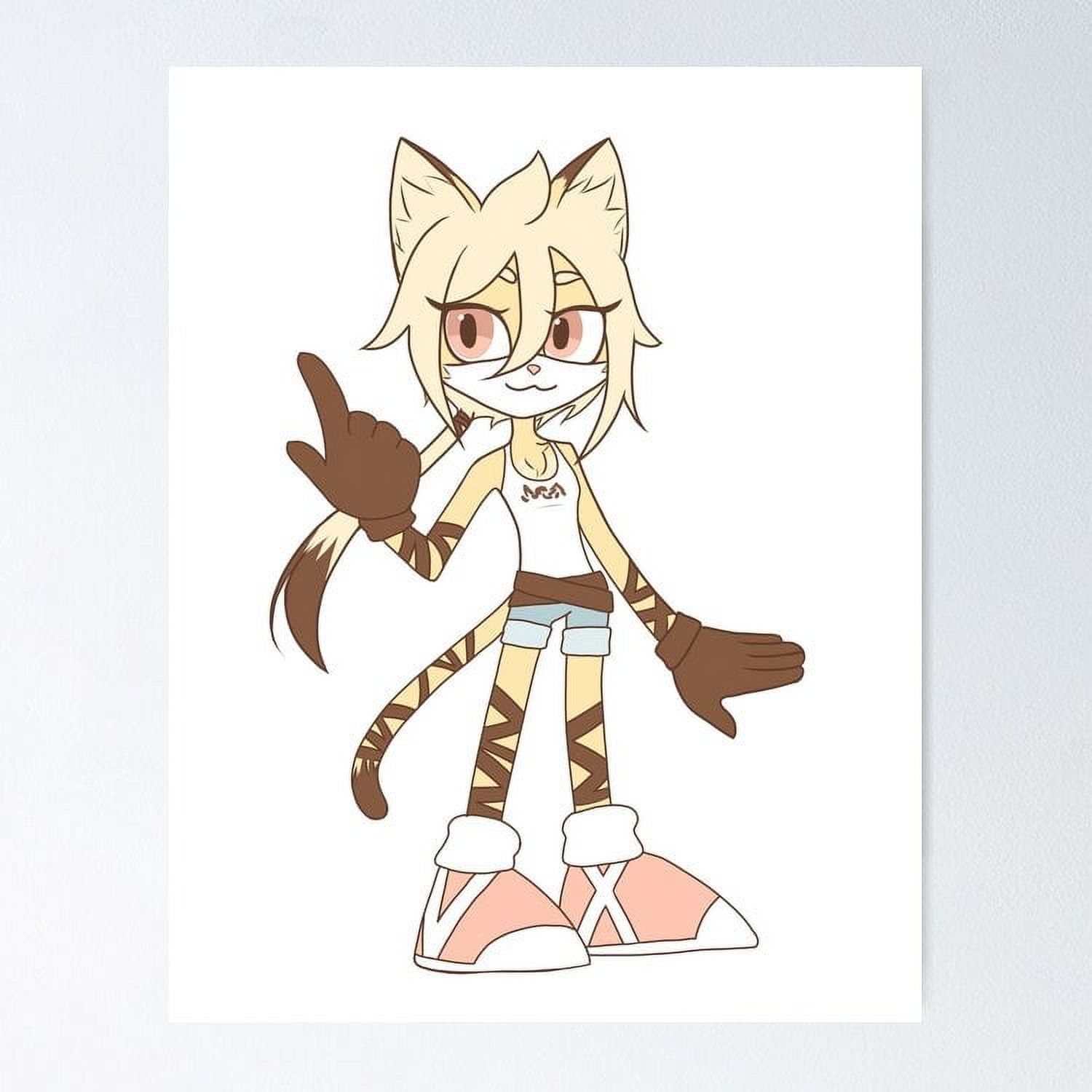 Kna Prints - Poster Chocoban The Cat (Transparent), UNFRAMED-12x18 ...