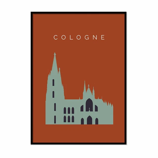 Kna Prints - Poster Cologne Poster Cologne Cathedral – Cologne Landmark ...