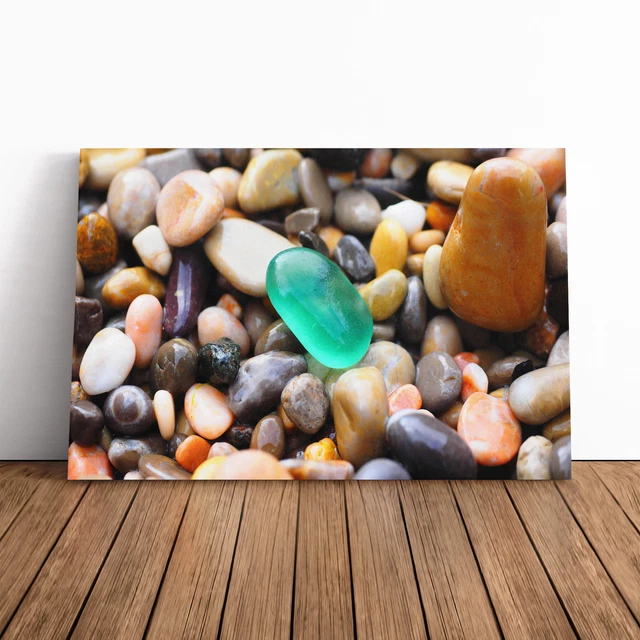 Kna Prints - Poster Coloured Beach Pebbles Picture Decor Living Room ...