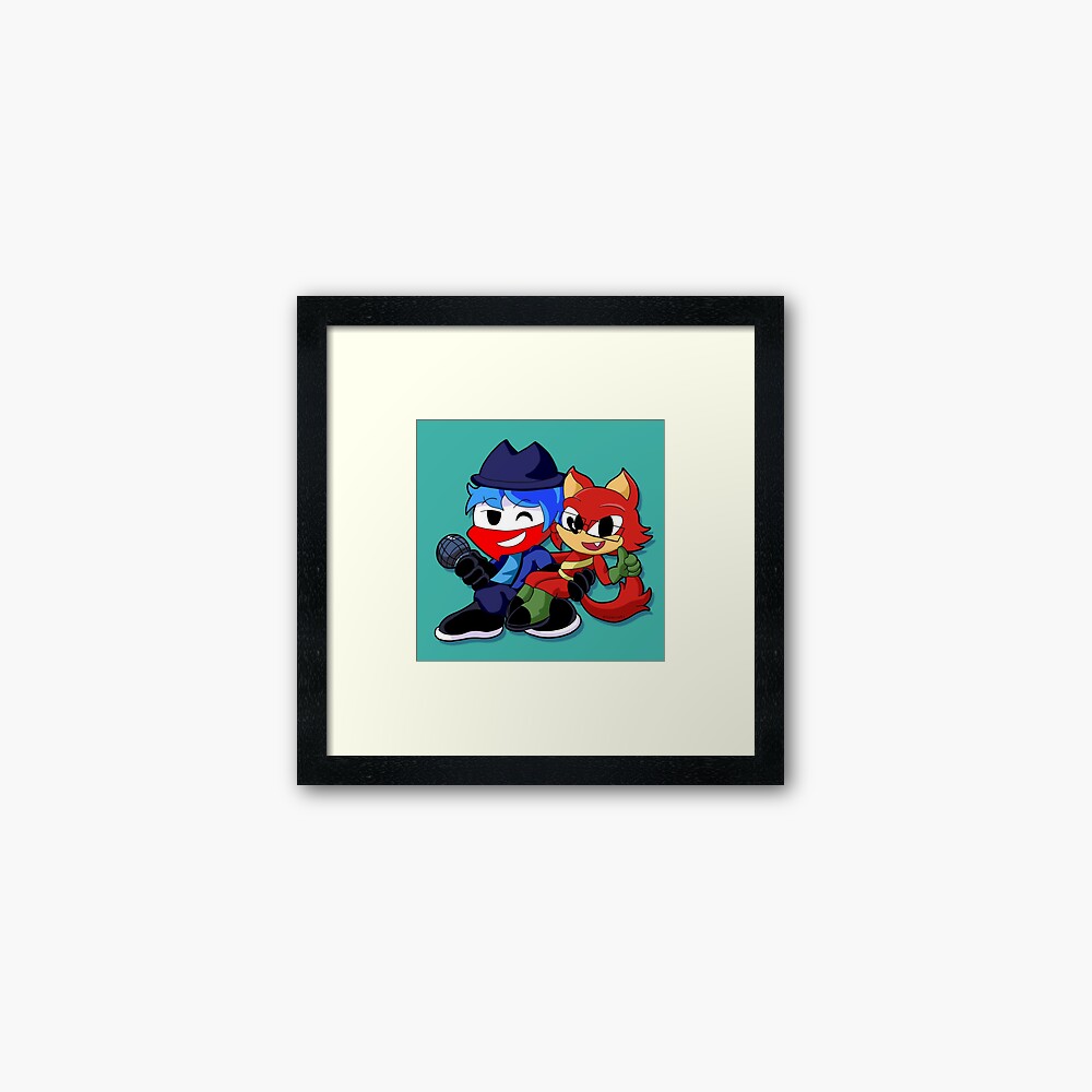Kna Prints - Poster Dex Y Gadget Fnf, UNFRAMED-16x24 - Walmart.com