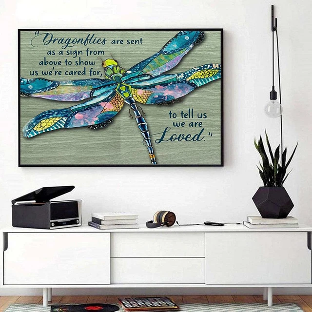 Kna Prints - Poster Dragonfly Poster Dragonflies Are Sent As A Sign ...