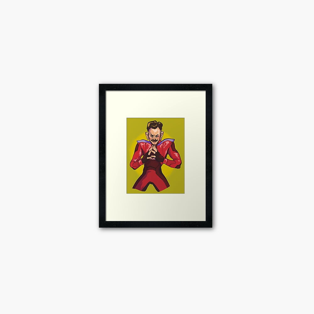 Kna Prints - Poster Eggman De Jim Carrey - Sonic The Hedgehog 2020 ...