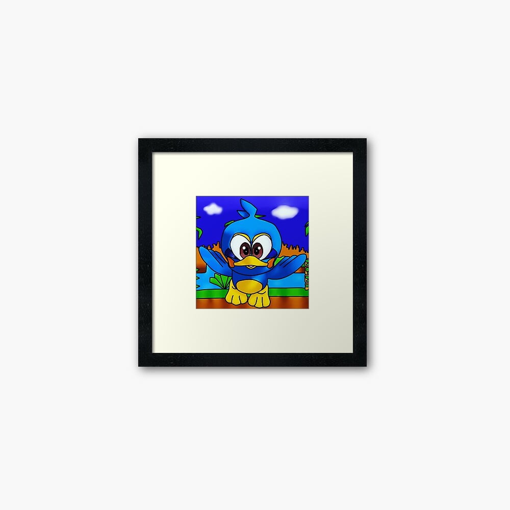 Kna Prints - Poster Flicky (Sonic El Erizo), UNFRAMED-12x18 - Walmart.com