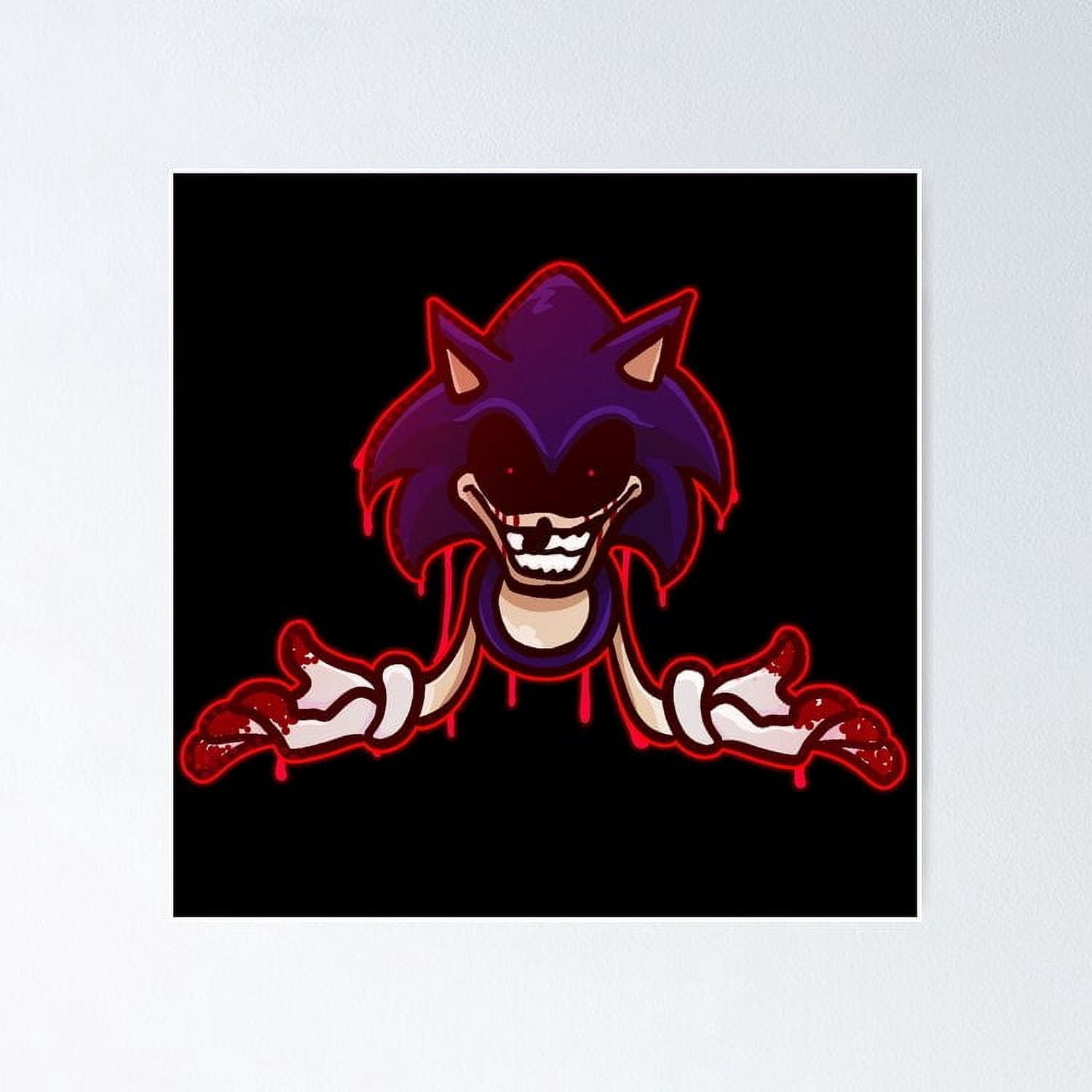 Kna Prints - Poster Fnf Sonic Exe 2011, UNFRAMED-12x18 - Walmart.com