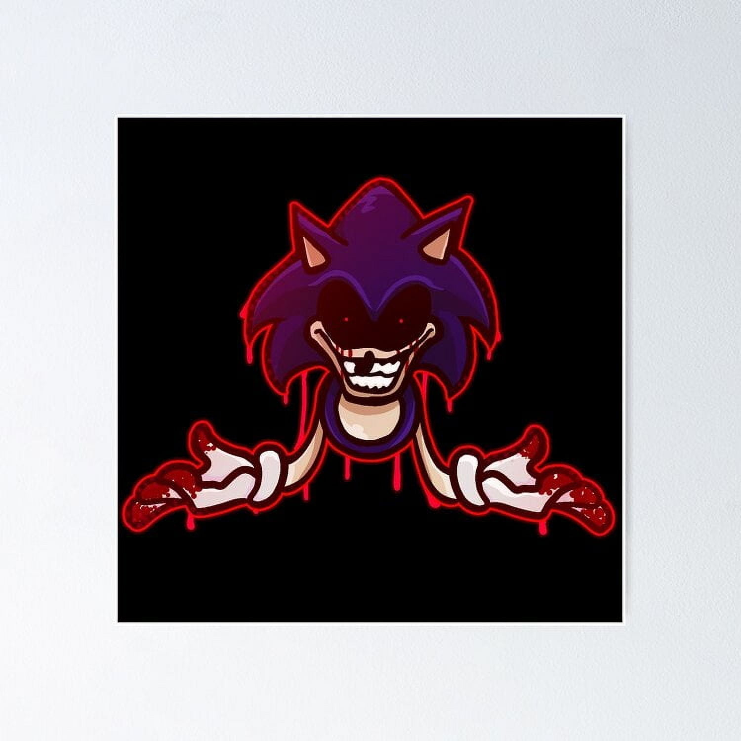 Kna Prints - Poster Fnf Sonic Exe 2011, UNFRAMED-16x24 - Walmart.com