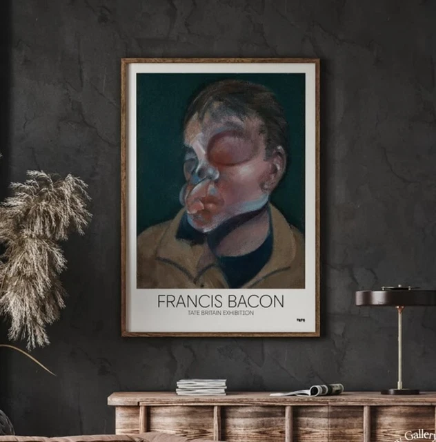Kna Prints - Poster Francis Bacon, Surrealist Art, Self-Portrait ...