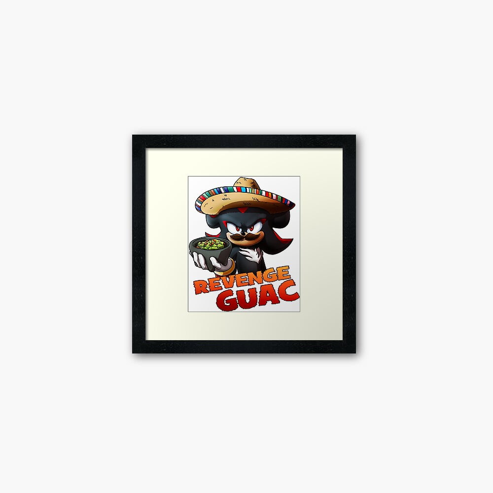 Kna Prints - Poster Guac De La Venganza - Sombra, Pelã­Cula Sonic 3 ...
