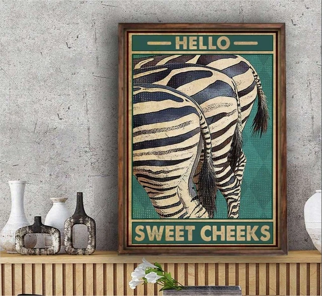 Kna Prints - Poster Hello Sweet Cheeks Poster, UNFRAMED-8x12 - Walmart.com