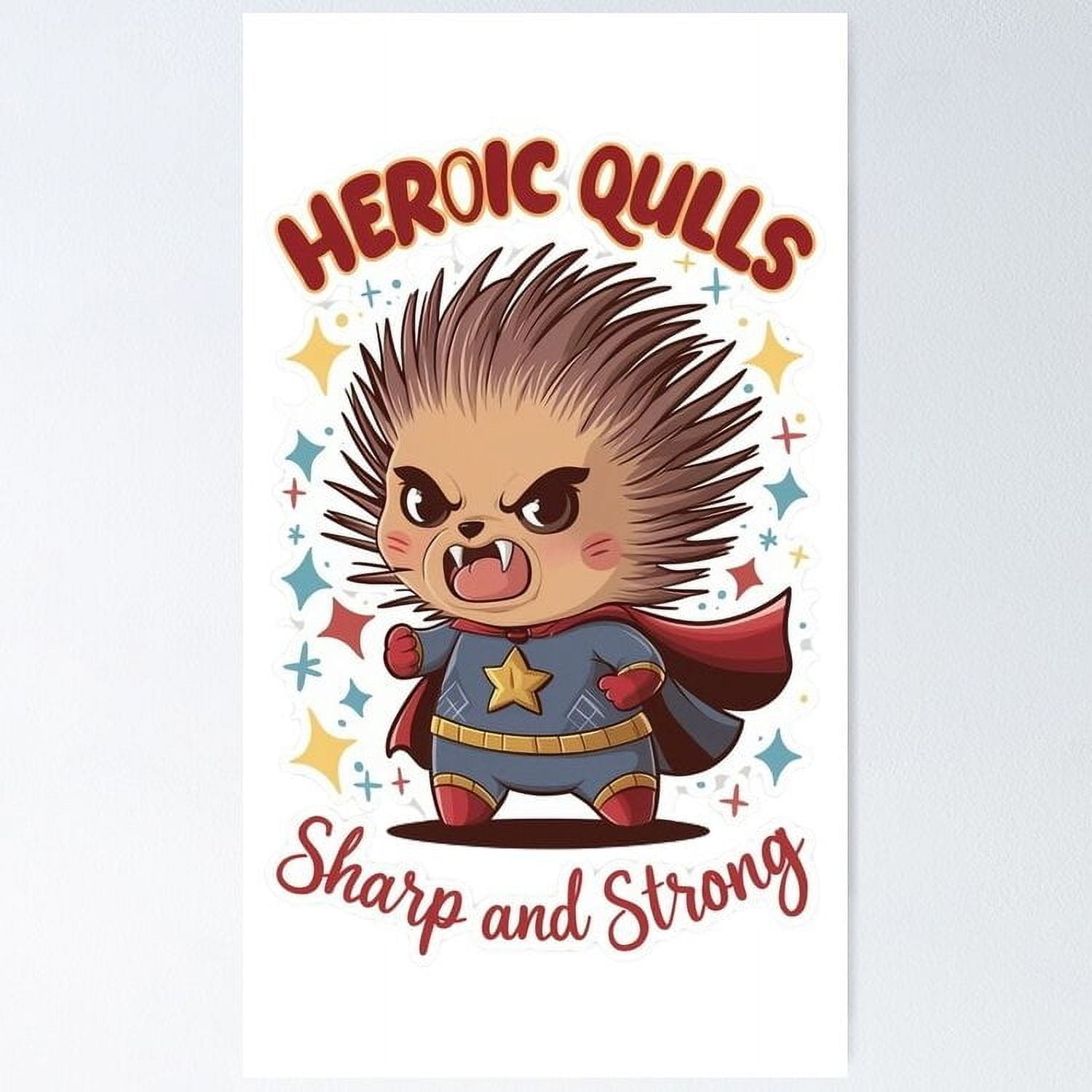 Kna Prints - Poster Heroic Quills, UNFRAMED-24x36 - Walmart.com