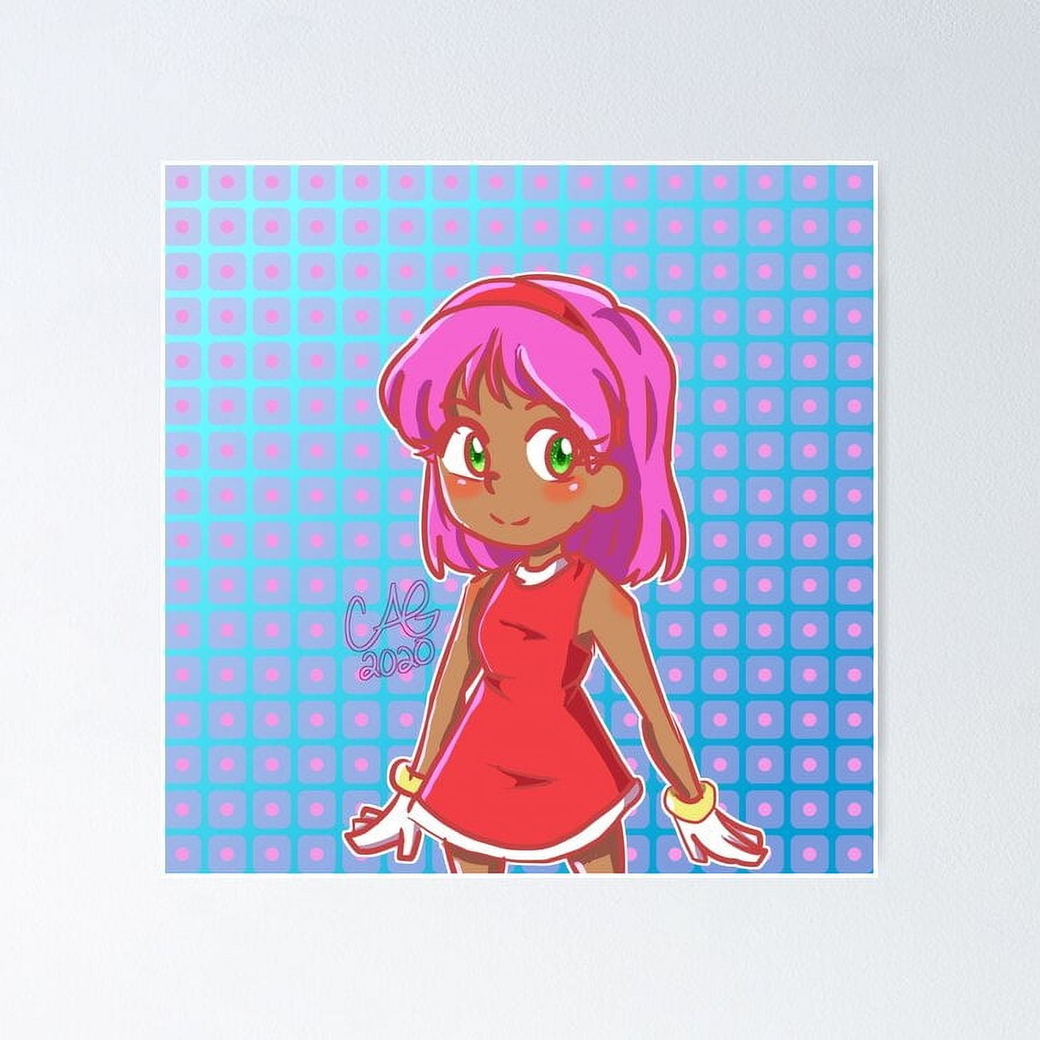 Kna Prints - Poster Human Amy Rose, UNFRAMED-12x18 - Walmart.com
