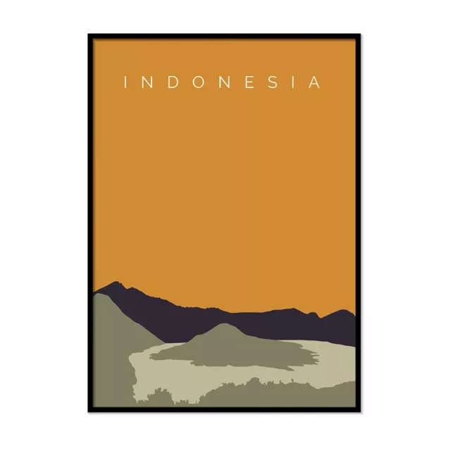 Kna Prints - Poster Indonesia Poster Taman Nasional Gunung Rinjani ...