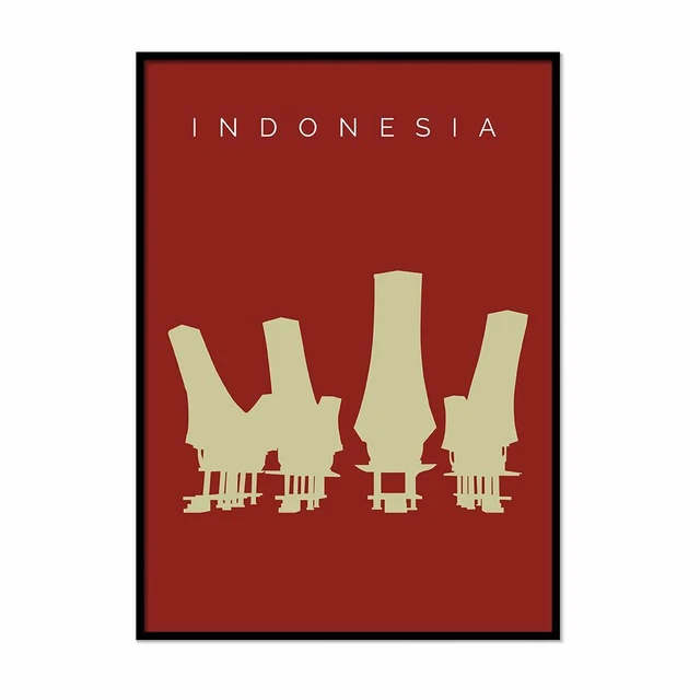 Kna Prints - Poster Indonesia Poster Tana Toraja Indonesia Landmark ...