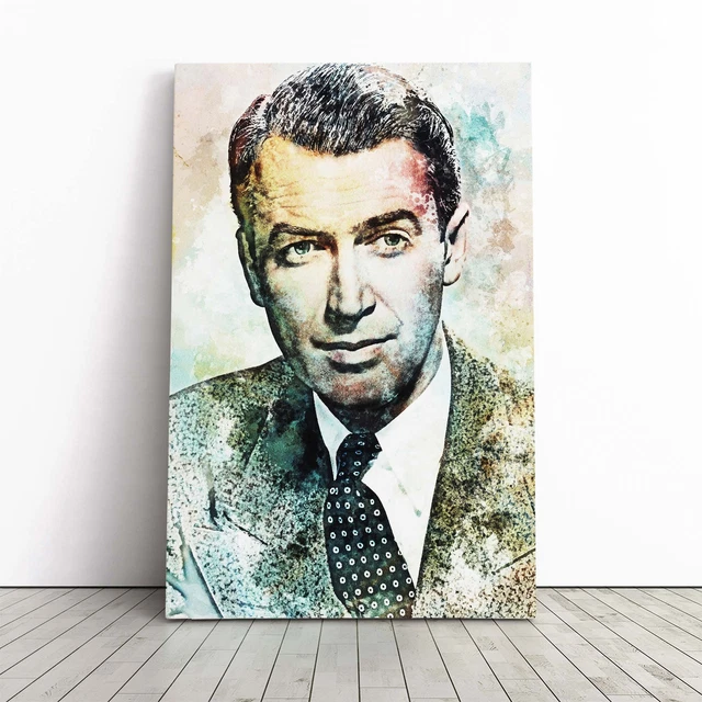 Kna Prints - Poster James Stewart In Abstract Picture Decor Dining Room ...