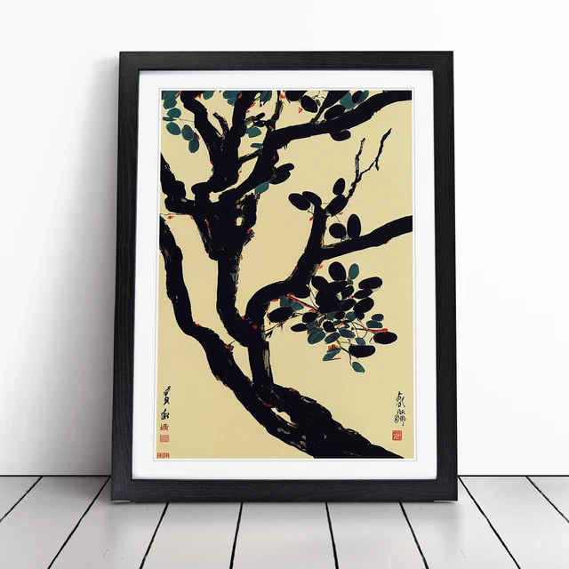 Kna Prints - Poster Japanese Tree Picture Poster Decor Living Room ...