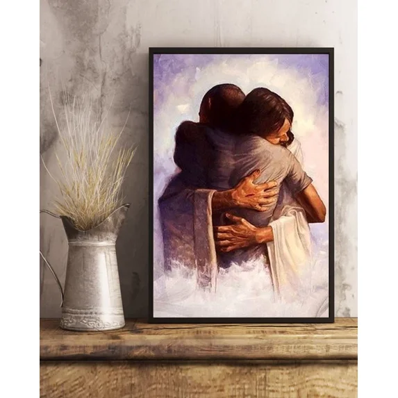 Kna Prints - Poster Jesus In The Arm Of Lord Poster_3570, UNFRAMED ...