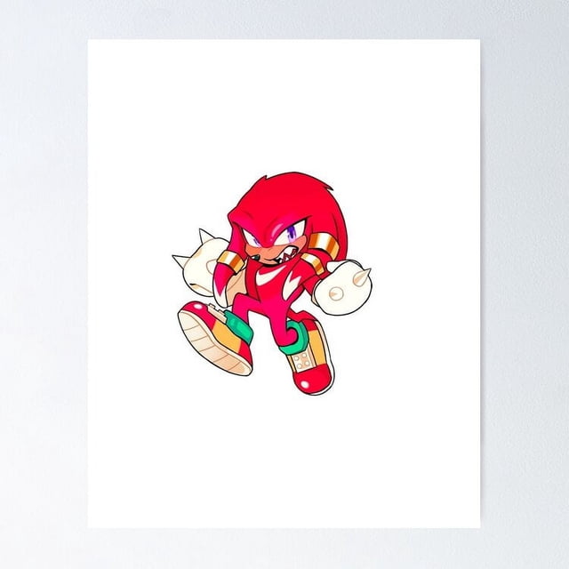 Kna Prints - Poster Knuckles - Sonic The Hedgehog, UNFRAMED-24x36 ...