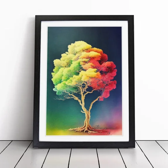 Kna Prints - Poster Lone Tree No.1 Picture Poster Decor Living Room ...